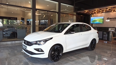 Garcia Multimarcas - 2021 Fiat Cronos 1.8 HGT AT Branco Completo+Automático+AirBag+ABS+Couro ...