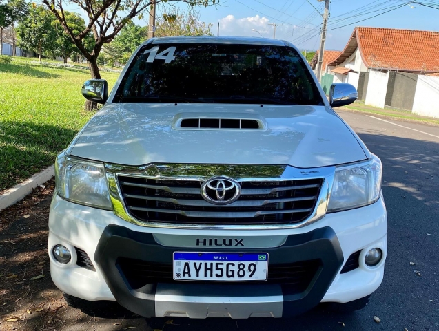 Toyota Hilux Cabine Dupla Hilux 2.7 FLEX 4X4 CD SRV AUTO - 14/14 ...