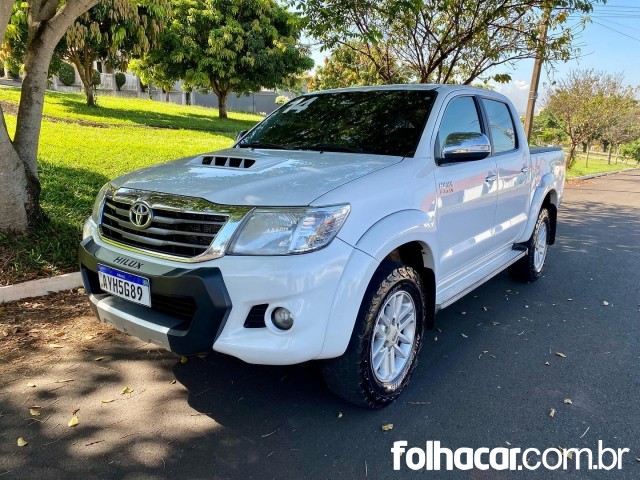 Toyota Hilux Cabine Dupla Hilux 2.7 FLEX 4X4 CD SRV AUTO - 14/14 ...