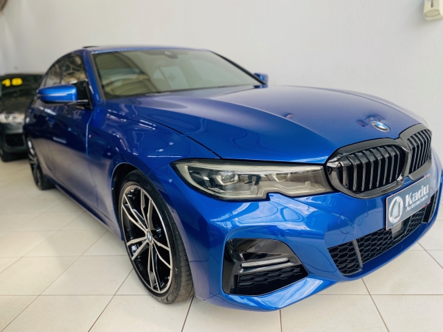 Kadu Automóveis - 2021 Bmw Serie 3 320i M Sport Flex Azul Completo ...