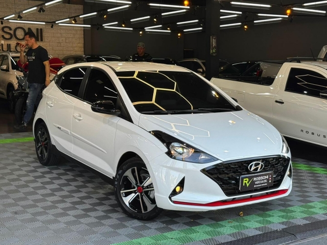Rossoni Veiculos - 2021 Hyundai HB20 1.0 T-GDI Sport (Aut) Branco Básico