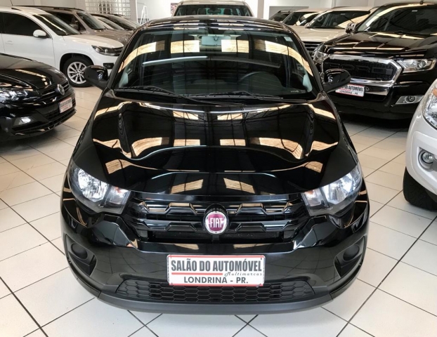 Salão do Automóvel - 2018 Fiat Mobi FireFly Drive 1.0 (Flex) Preto ...