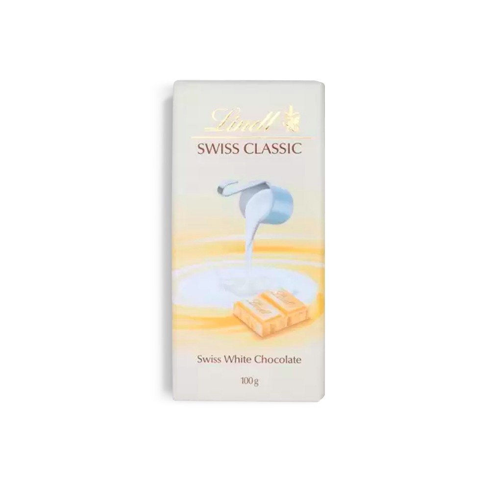 Chocolate Lindt Branco Swiss Class 100g - Loja Palato