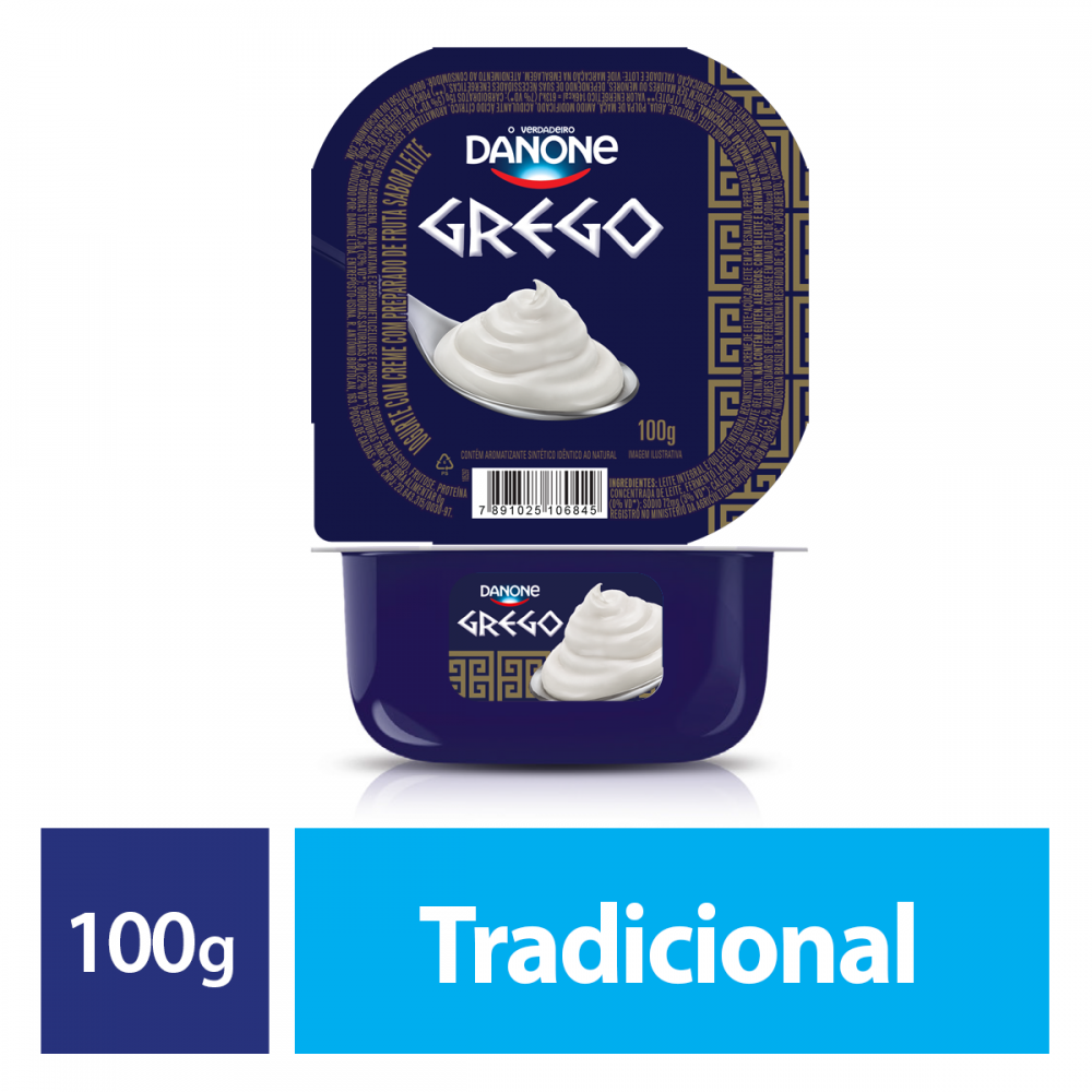 Iogurte grego Danone tradicional 100g