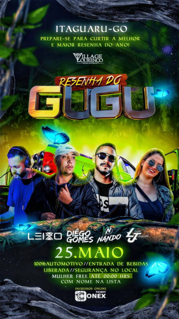 RESENHA DO GUGU - Ticket Conex