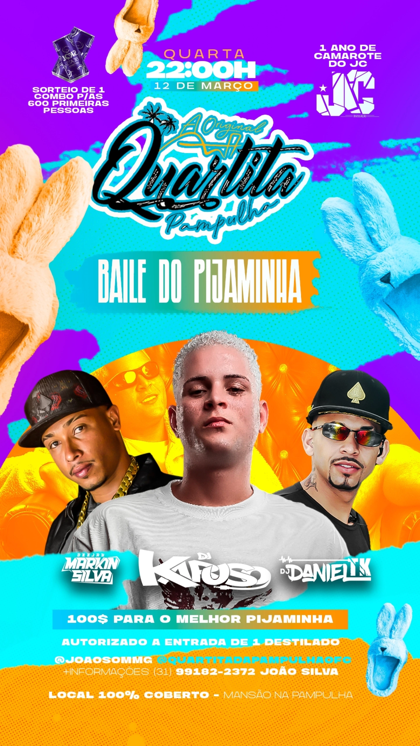 Quartita da Pampulha - A Original ©™ • BAILE DO PIJAMINHA - Papun Ticket