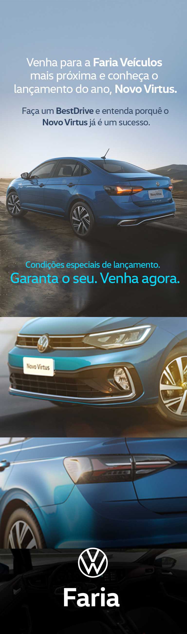 Novo Virtus | Faria Veículos Volkswagen