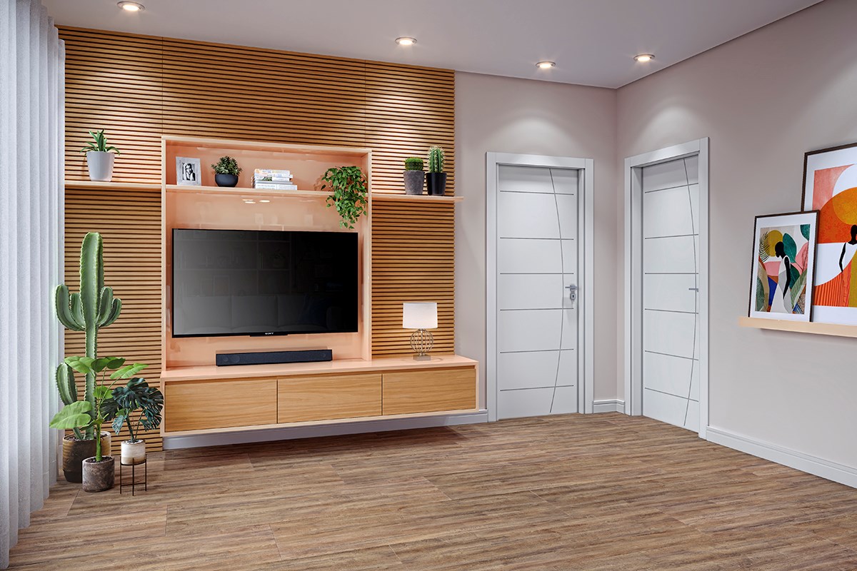 Painel MDF Peroba Rosa | BP Raízes Eucatex