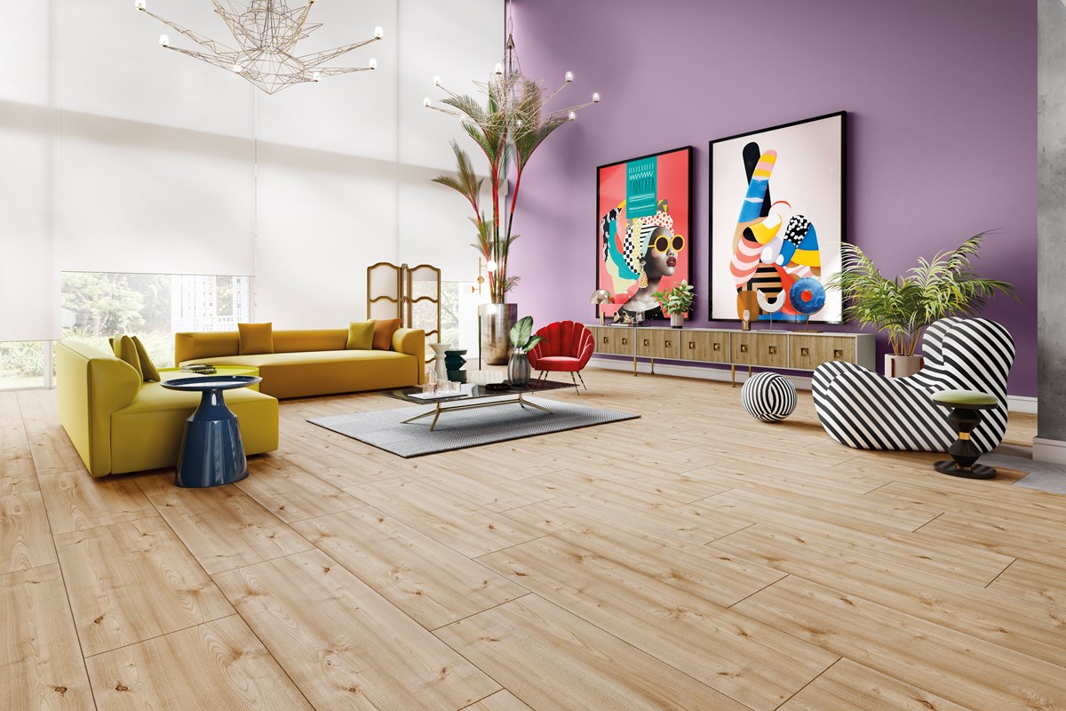 Piso Laminado Click Madeira Belmonte Linha Gran Elegance