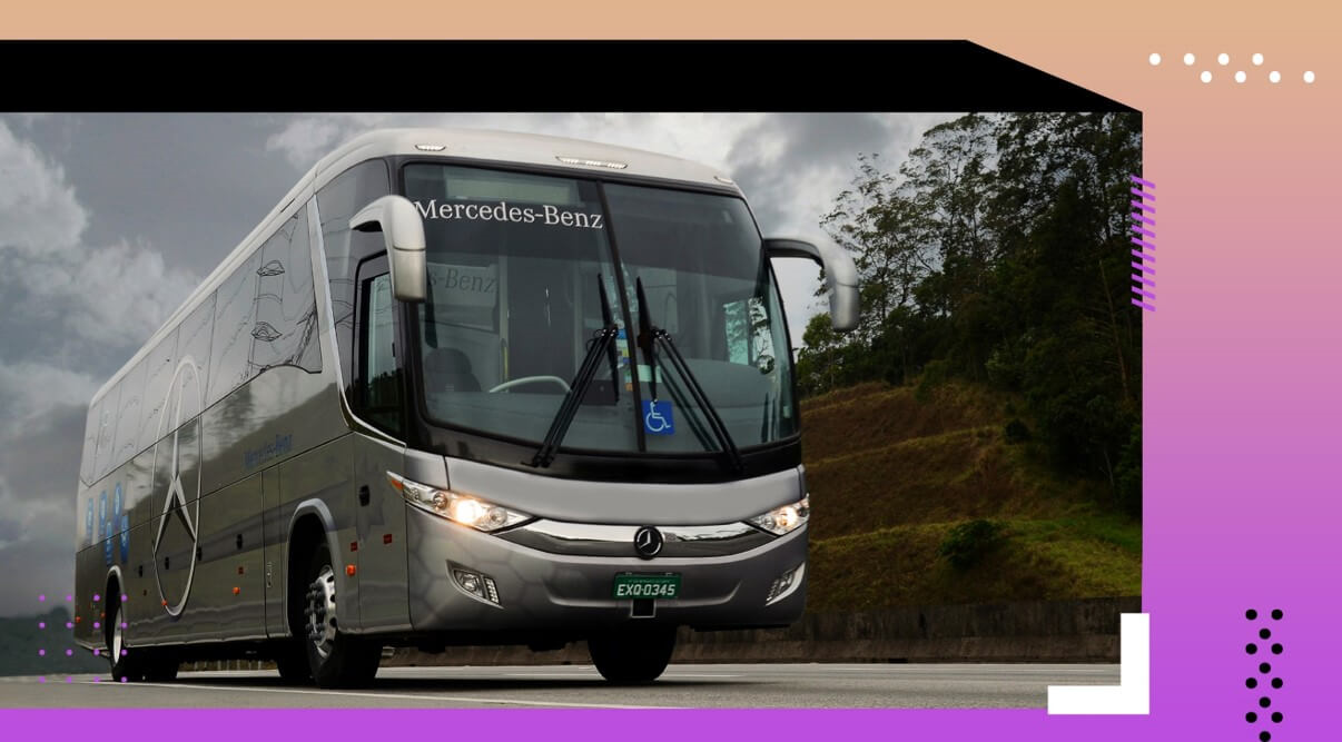 Mercedes-Benz lança três novos chassis de ônibus rodoviários, dois com ...