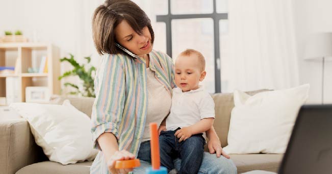 Ser madre equivale a tener 3 trabajos de tiempo completo | VidaCel Blog