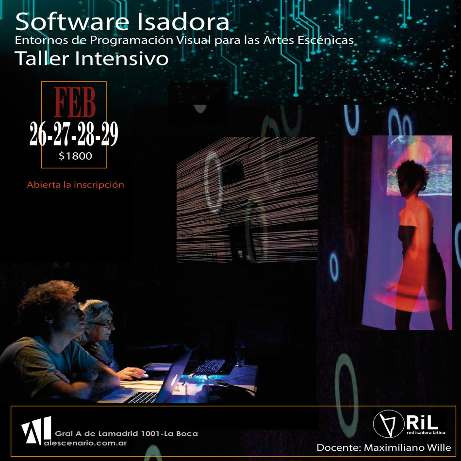Software Isadora. Entornos De Programación Visual Para Las Artes