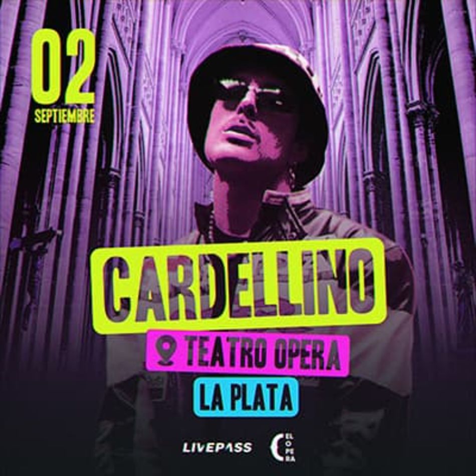 Cardellino En El Teatro Ópera LP