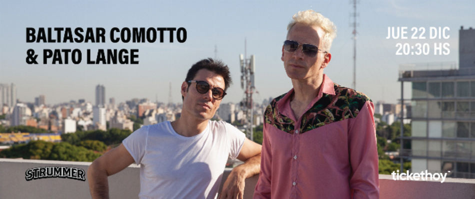 Baltasar Comotto y Pato Lange En Strummer Bar
