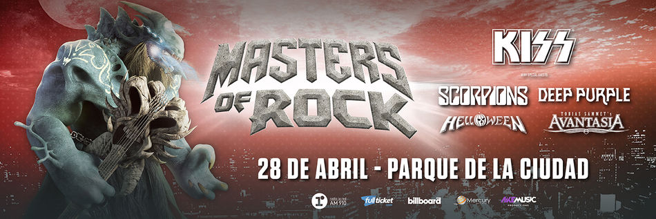 Master Of Rock En El Parque De La Ciudad