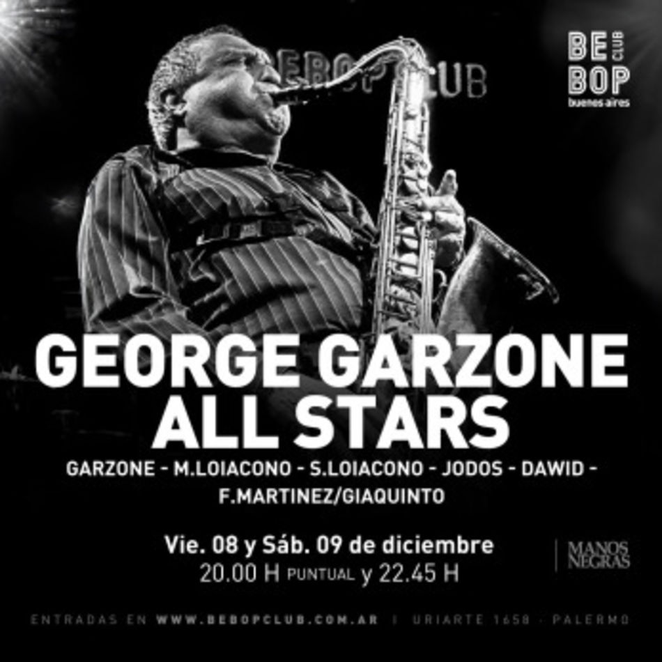 George Garzone All Stars En Bebop