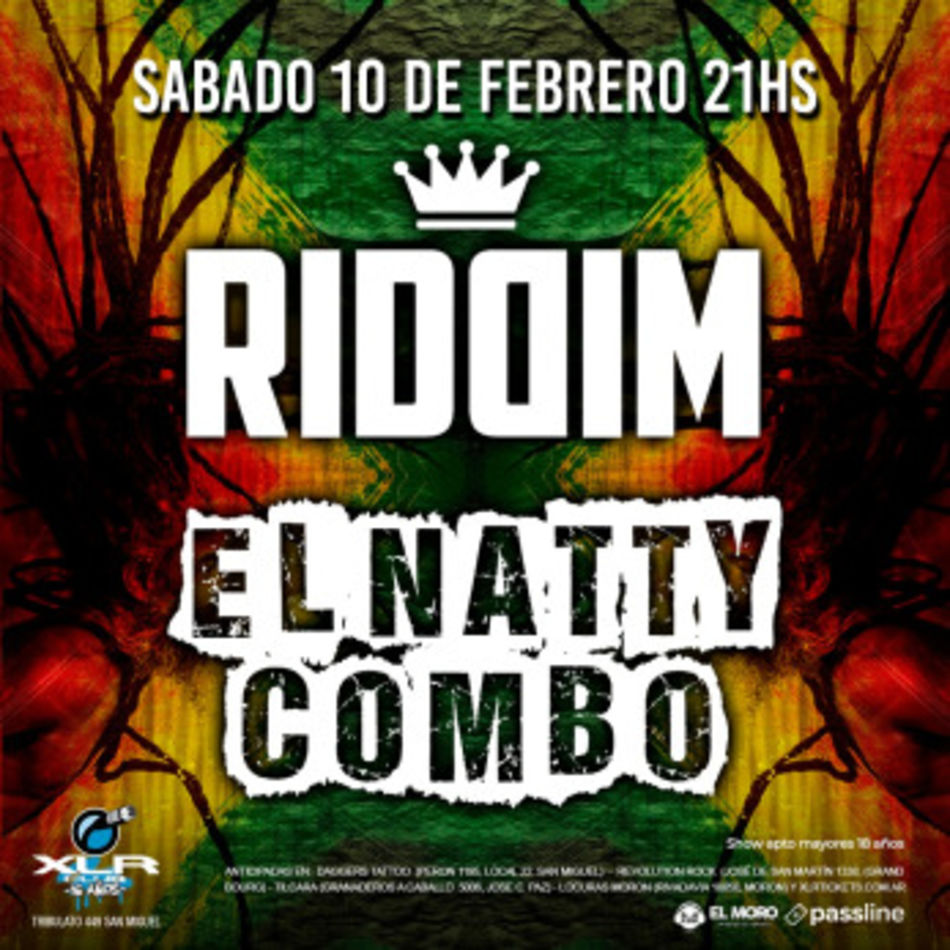 Riddim + El Natty Combo 2024 En XLRclub