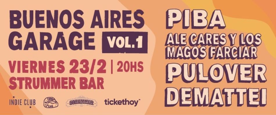 Buenos Aires Garage Vol. 1 En Strummer Bar